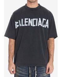 Balenciaga Rammstein Short-sleeve T-shirt in Black for Men Balenciaga Rammstein Short-sleeve T-shirt in Black for Men