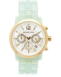 Green Michael Kors Watches for Women | Lyst