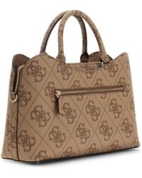 Guess Karnilla Logo Handtasche in Braun | Lyst DE