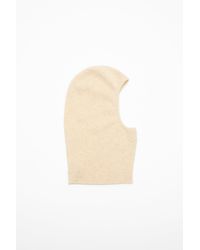 Acne Studios Bow-Embroidery Balaclava in Grey | Lyst UK