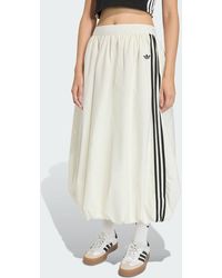 adidas Balloon Long Skirt Skirts in Metallic | Lyst UK