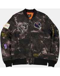 Alpha Industries Chicago Bears X Alpha X New Era Ma-1 Bomber Jacket in ...