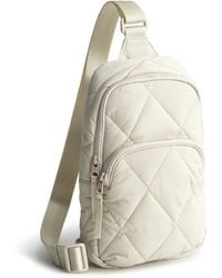 Vera Bradley Featherweight Lorman Sling Backpack in Green | Lyst