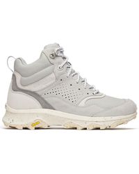 Merrell Speed Solo Mxd Mid Wp Hiking Boot in Natural | Lyst