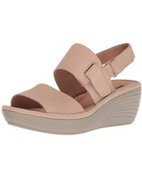 Women's Clarks Wedge sandals from $38 - Lyst