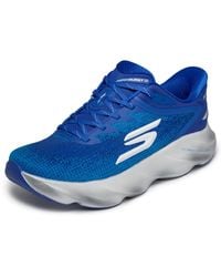 Skechers Aero Burst Hands Free Slip-ins Running Shoe in Blue for Men ...