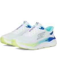 Skechers Max Run Pacewave Sneaker in White | Lyst UK