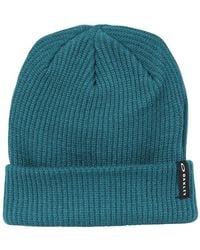 Oakley Back Bone Beanie Hat in Blue for Men | Lyst UK