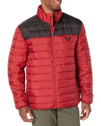 Red True Religion Jackets for Men | Lyst