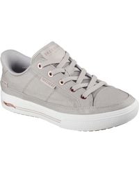 Skechers Arch Fit Arcade-wild Nite Hands Free Slip-ins Sneaker in White ...