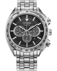 Citizen Eco-drive Sport Luxury Carson Watch in Metallic for Men | Lyst