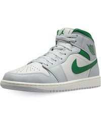 Nike Air Jordan 1 Mid Shoes in Blue for Men | Lyst UK