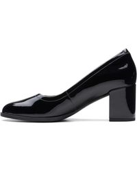 Clarks Freva55 Court Sneaker in Black | Lyst UK