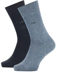 Calvin Klein Men's Dress Socks - 6 Pairs, Classic, Comfortable, Fixed ...