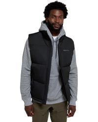 Mountain Warehouse Stratus S Packable Down Gilet Black L in Blue for ...