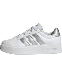 Adidas Streettalk Bold Shoes In Black Lyst Uk