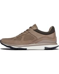 Fitflop Vitamin Ffx Perf Nubuck Trainers in Brown for Men | Lyst UK