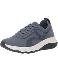 Clarks Circuit Tie Knit Shoes in White | Lyst UK