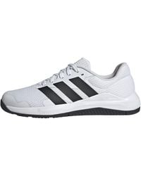 adidas Dropset Base Training Shoe in White | Lyst UK