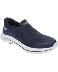 Skechers Go Walk 8 Nova Trainers in Blue | Lyst UK