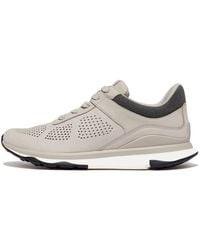 Fitflop Vitamin Ffx Perf Nubuck Trainers in Brown for Men | Lyst UK