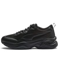 PUMA Cilia Mode Metallic Whisper in Black | Lyst UK