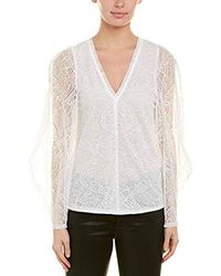 Sheer Lace Tops - Women's Sheer Lace Tops - Lyst