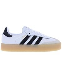adidas Sambae Sneakers in Blue | Lyst UK