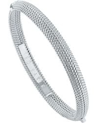 Ted Baker Roley Classic Colour Enamel Slim Bangle For in White | Lyst UK