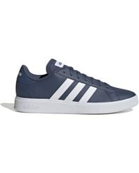 adidas Grand Court Base 2.0 Shoes in Blue for Men | Lyst UK
