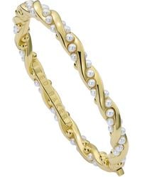 Ted Baker Pearl Twisted Charm Bracelet For in Brown | Lyst UK