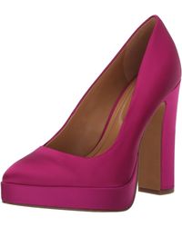 Jessica Simpson Glynis Pointed Toe Platform Pump in Blue | Lyst