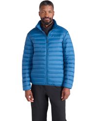 Mountain Warehouse Lightweight Winter Puffer in Blue for Men | Lyst UK