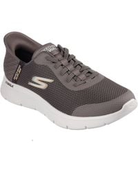 Skechers Go Walk Flex Hands Free Slip-in Sneaker in Grey for Men | Lyst UK
