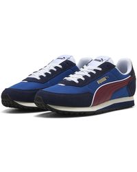 PUMA Palermo Trainers Uk 3.5 Blue for Men | Lyst UK