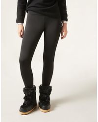 Calzedonia Plush Thermal Leggings in Natural | Lyst UK