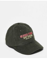 Reclaimed (vintage) Unisex Cap With Branding in Grey | Lyst UK