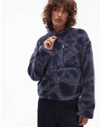The North Face Extreme Pile Full Zip Borg Fleece Jacket in White | Lyst UK