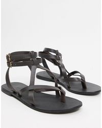ASOS Flat sandals for Women - Up to 70% off at Lyst.com