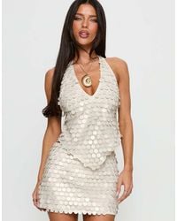 Brittanie di Princess Polly in Bianco | Lyst