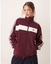 adidas Originals Jacket in Brown | Lyst UK