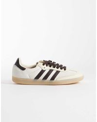 adidas Originals Samba Og Pony Hair in Brown | Lyst UK