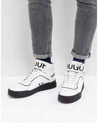 HUGO High-top sneakers for Men - Lyst.com