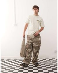 Gramicci Polo Colourblock in Green for Men | Lyst UK