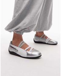 PUMA Speedcat Ballet Flats In Red | Lyst UK