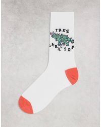 ASOS Socks With Pokemon Graphic in White for Men | Lyst UK