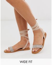 ASOS Flat sandals for Women - Up to 70% off at Lyst.com