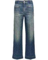 Victoria Beckham New Alina Jeans in Blue | Lyst UK