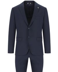 Manuel Ritz Suit in Grey for Men | Lyst UK