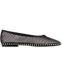 Alexander Wang Fei Mesh Bootie in Black | Lyst UK